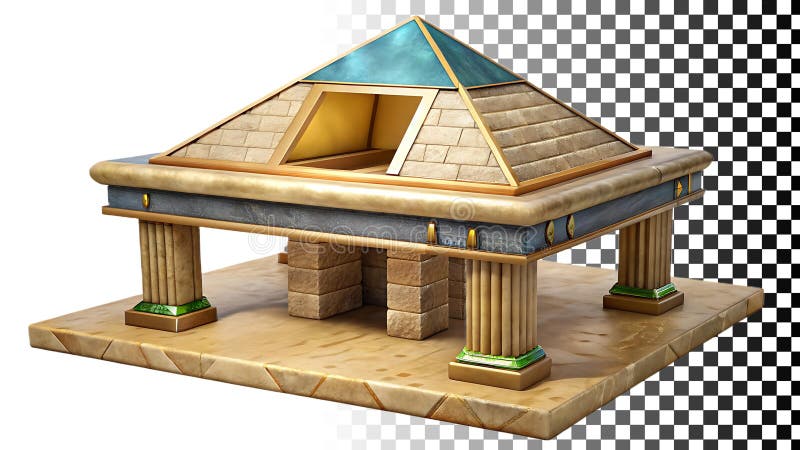 Pyramid Shaped Structure Ancient Architecture and Historical Landmark ...