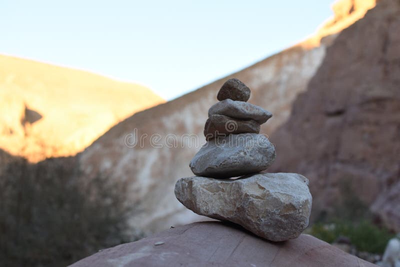 Pyramid of small stones stock image. Image of dryness - 89189509