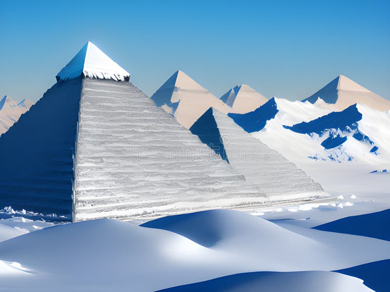 Pyramid of Snow - Capped Mountains, the Highest Pyramid in the World ...