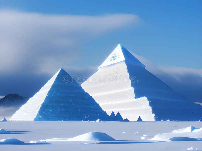 Pyramid of Snow - Capped Mountains, the Highest Pyramid in the World ...