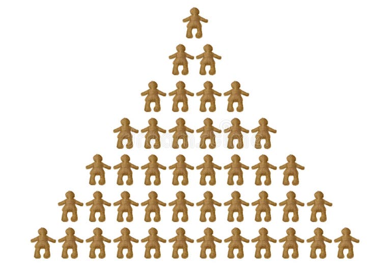 Pyramid of social classes stock photo. Image of select - 8096086