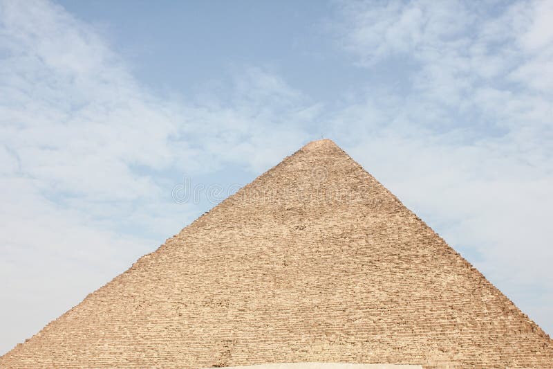 The Magnificent of Pyramid and the Magic Stock Photo - Image of ...