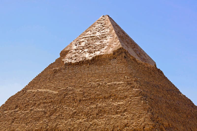Pyramid stone blocks stock image. Image of giza, sunny - 18495145