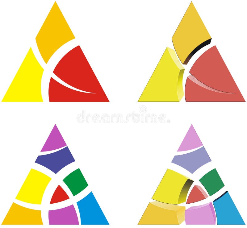 Four Triangle Square Infographic Stock Vector - Illustration of ... Four Triangle Square Infographic Stock Vector - Illustration of ...