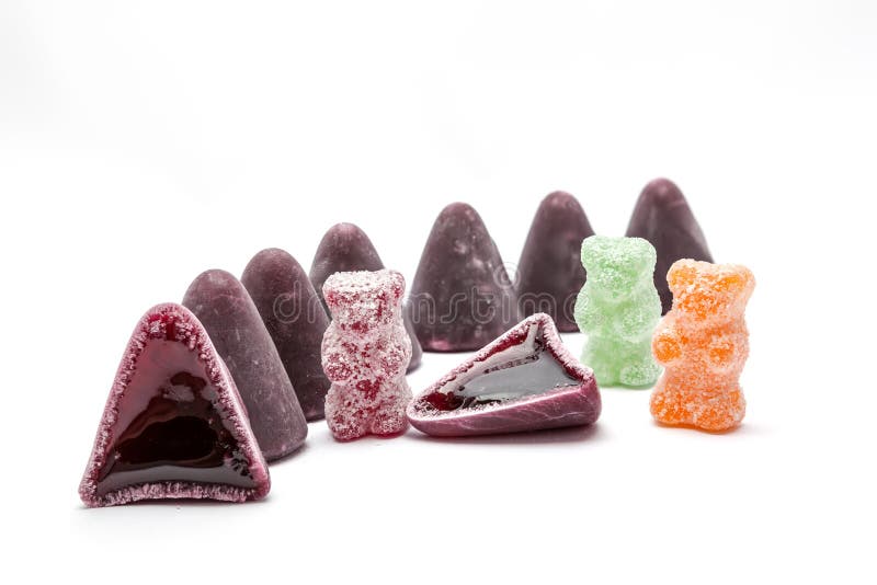 This pyramidal cuberdons editorial photo. Image of closeup - 70575151