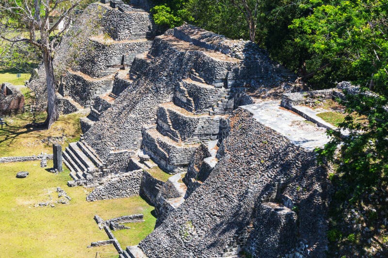 Pyramide in Belize stock photo. Image of city, sightseeing - 276729790