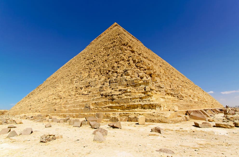 Pyramide of Chefren stock image. Image of ancient, stone - 18773603