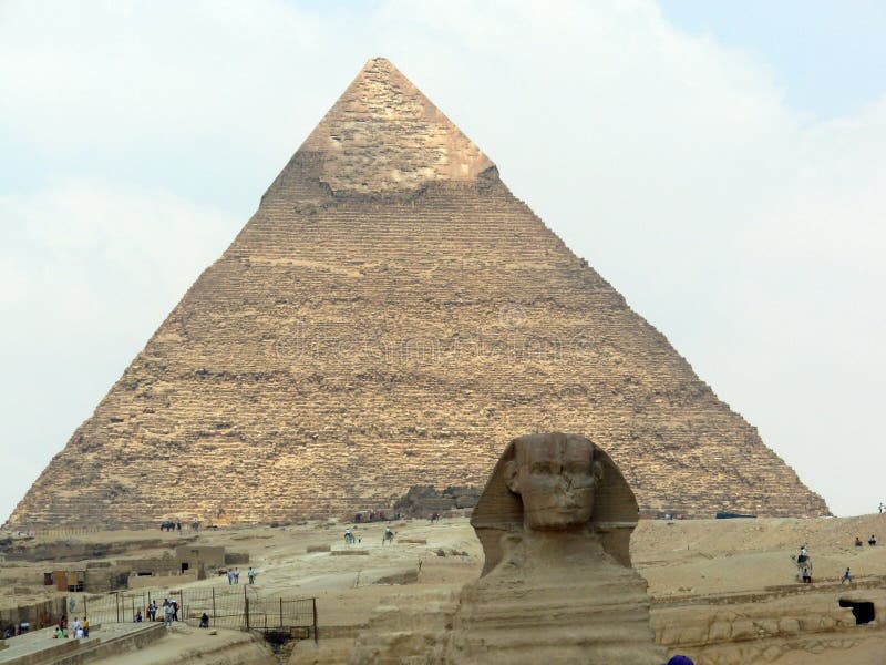 Pyramider Av Giza: Kairo Egypten Arkivfoto - Bild av geologi, värld ...