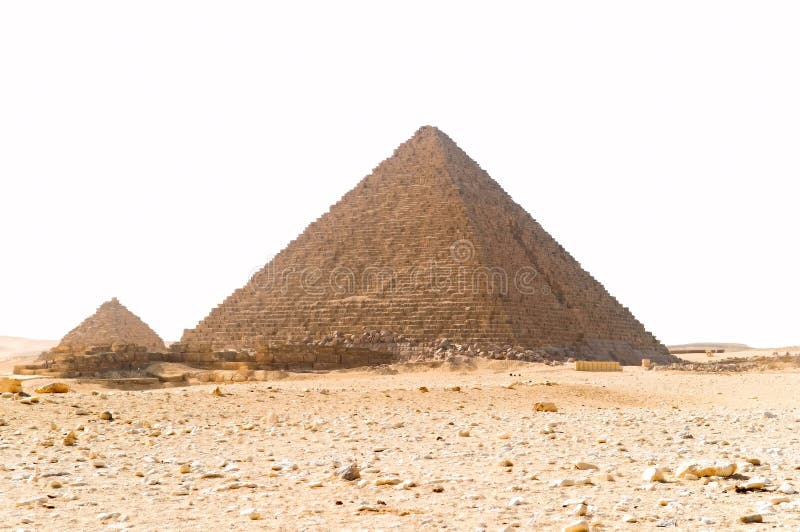 Pyramids stock image. Image of shape, egyptian, place - 14458277