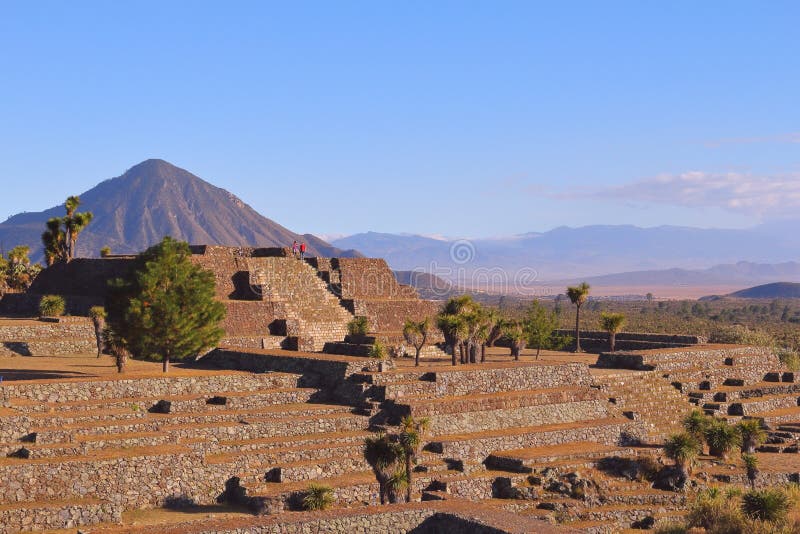 Pyramids of Cantona in Puebla LVII Stock Image - Image of pyramid, maya ...