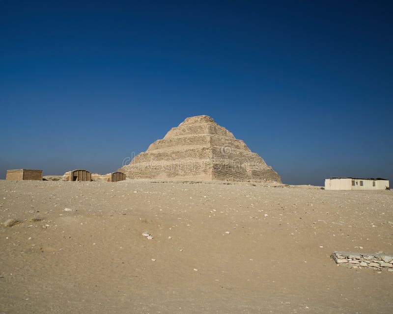 Pyramids of Djoser in Cario,Egypt Stock Image - Image of ancient ...
