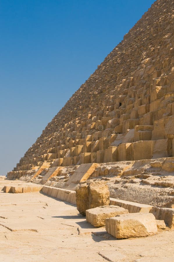 Pyramids of Giza, Cairo stock image. Image of cemetery - 8270287