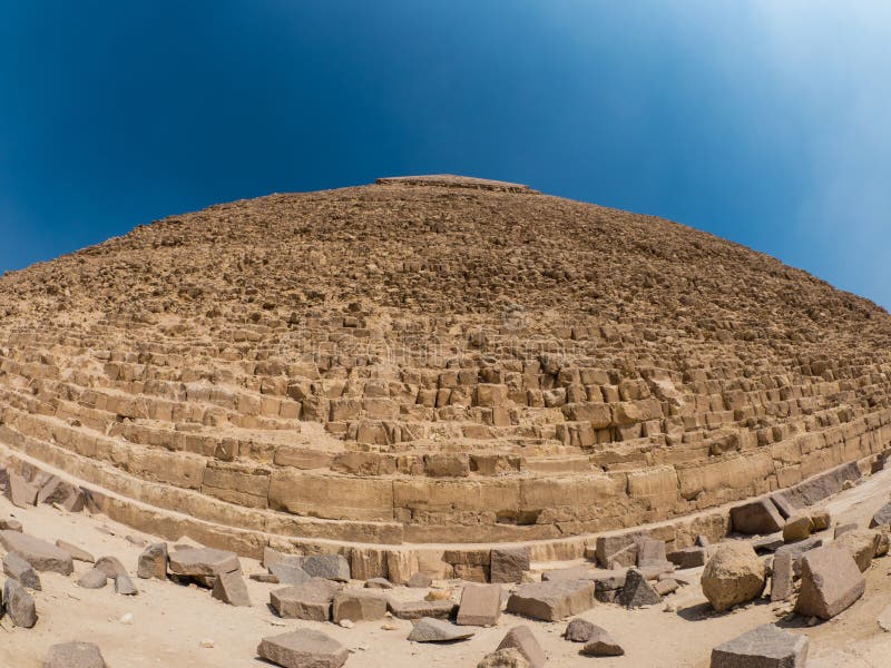 The Pyramids of Giza in Cairo, Egypt Stock Photo - Image of archaeology ...