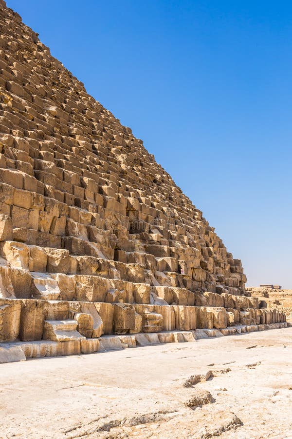 The Pyramids at Giza in Egypt Stock Image - Image of history ...