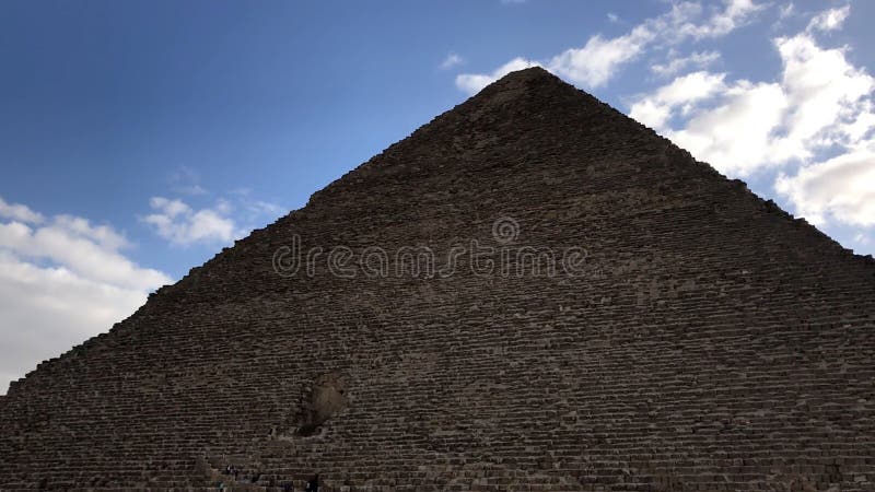 The Great Pyramid of Giza in Egypt. Stock Photo - Image of pharaoh ...