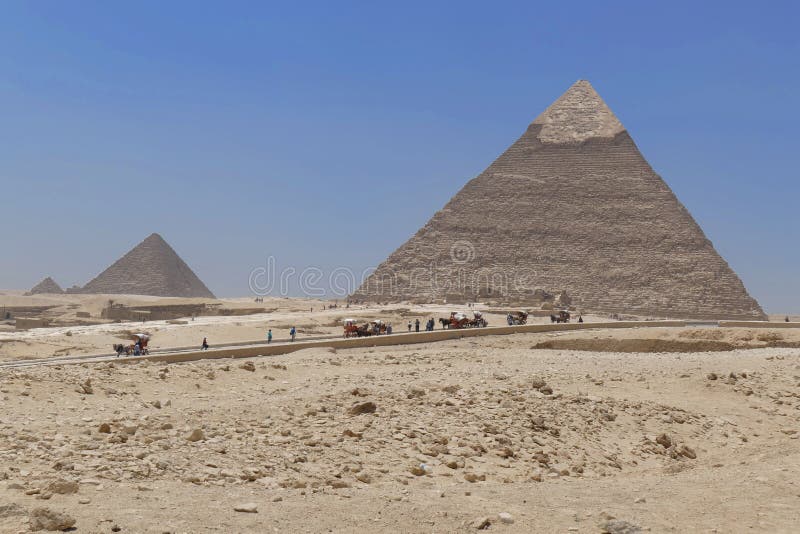 The pyramids stock image. Image of witness, vacation - 76962605