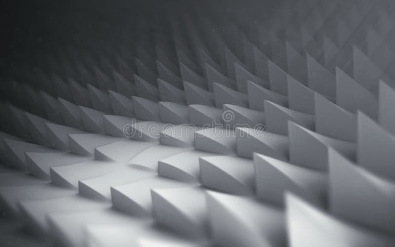 Pyramids of Perspective Zoom Focused in Night Light. Stock Image ...