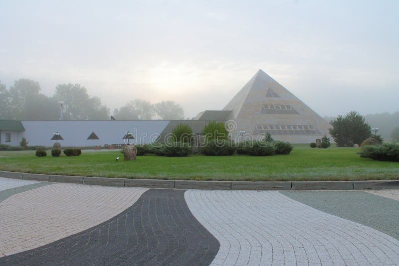 Pyramids in Poland stock photo. Image of dawn, nature - 51593378