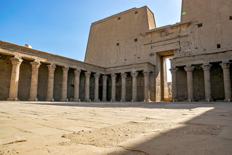 Pyramids and Temples Around Cairo and Luxor Egypt Stock Image - Image ...