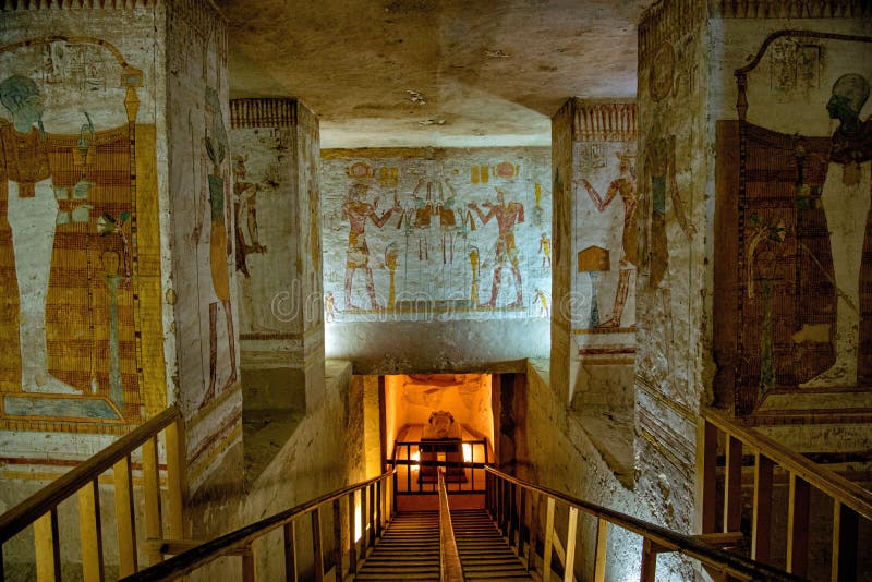 Pyramids and Temples Around Cairo and Luxor Egypt Editorial Stock Image ...