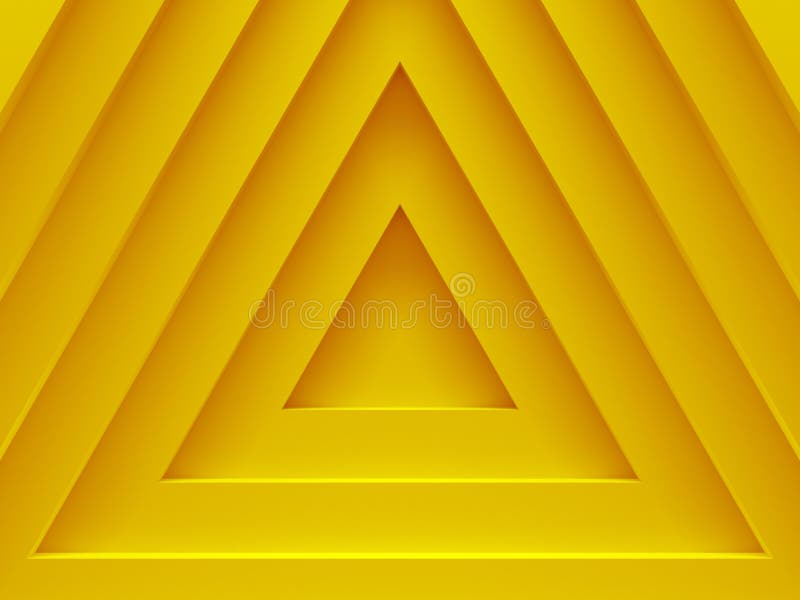Pyramids. Yellow Abstract Background Stock Illustration - Illustration ...