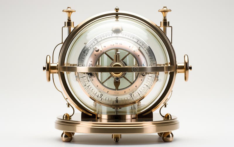 Pyranometer on a White Background -Generative Ai Stock Illustration ...