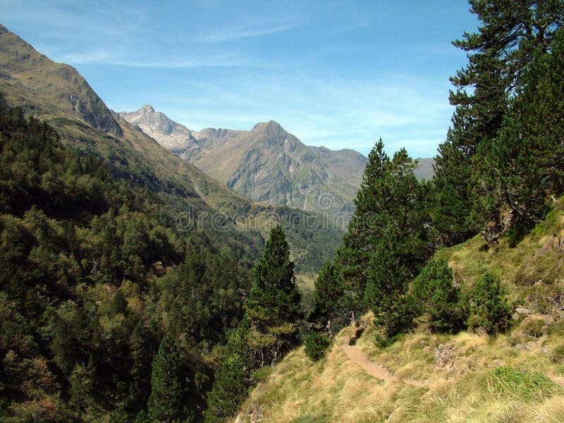 The Pyrenees in France stock photo. Image of high, valley - 10453076