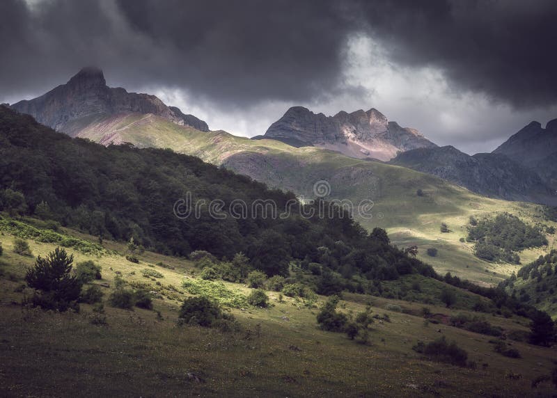 Moody Landscape stock photo. Image of fantasy, mysterious - 20964702