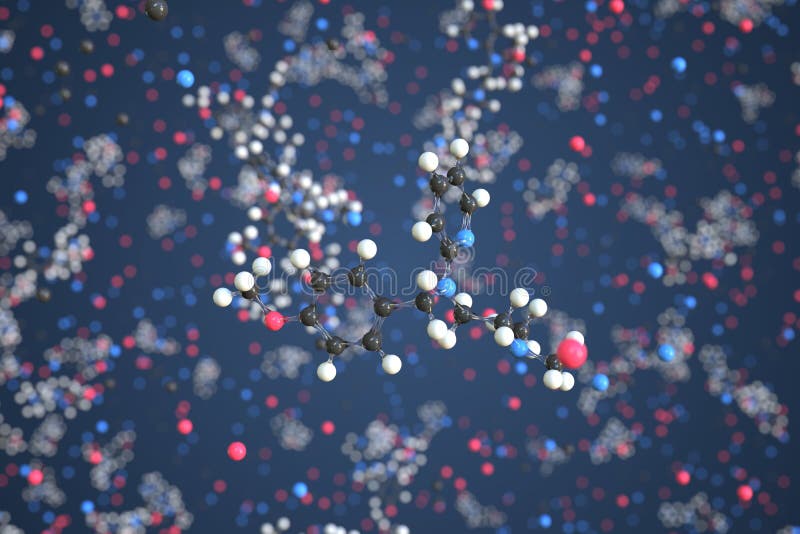 Pyrilamine Molecule Stock Illustrations – 5 Pyrilamine Molecule Stock ...