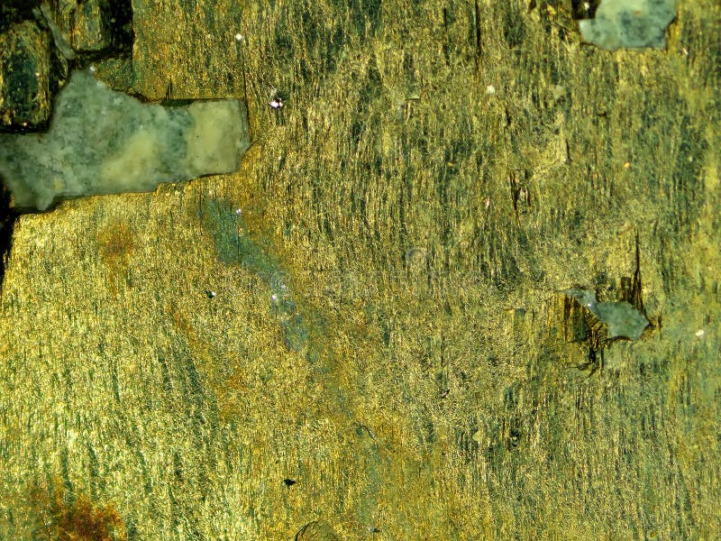 Pyrite, Mineral Under a Microscope Stock Photo - Image of medical ...