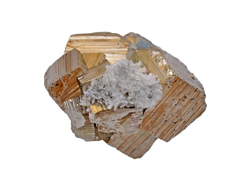 Pyrite, beautiful single stock photo. Image of extremely - 163071844