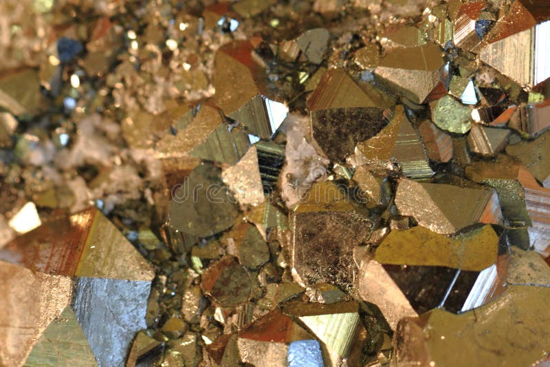 Pyrite mineral collection stock image. Image of precious - 73017777
