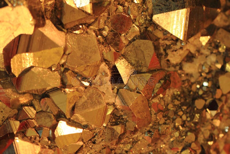 Pyrite mineral collection stock image. Image of precious - 73017777