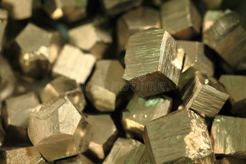 Pyrite mineral collection stock image. Image of quartz - 78966255