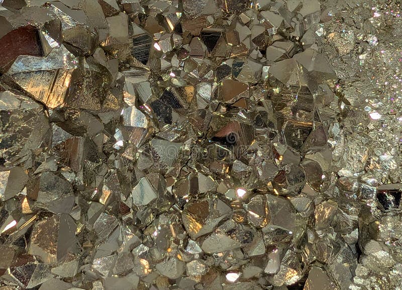 Pyrite mineral texture stock image. Image of quartz - 378976615