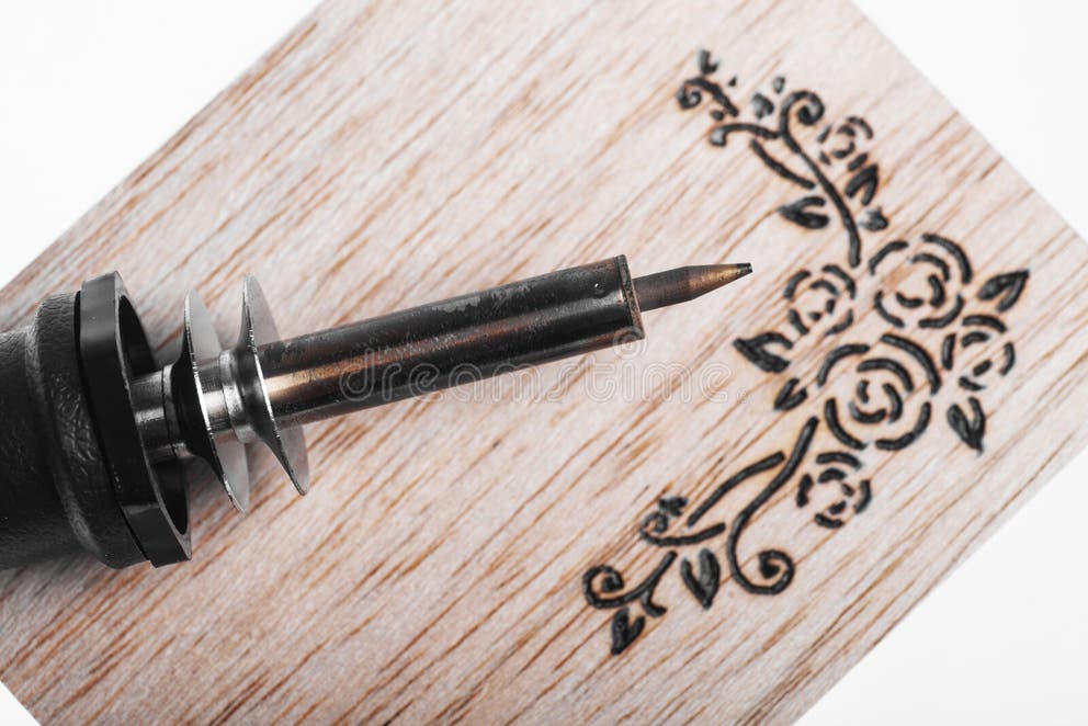 Pyrography stock photo. Image of brown, drawing, burn - 39786686