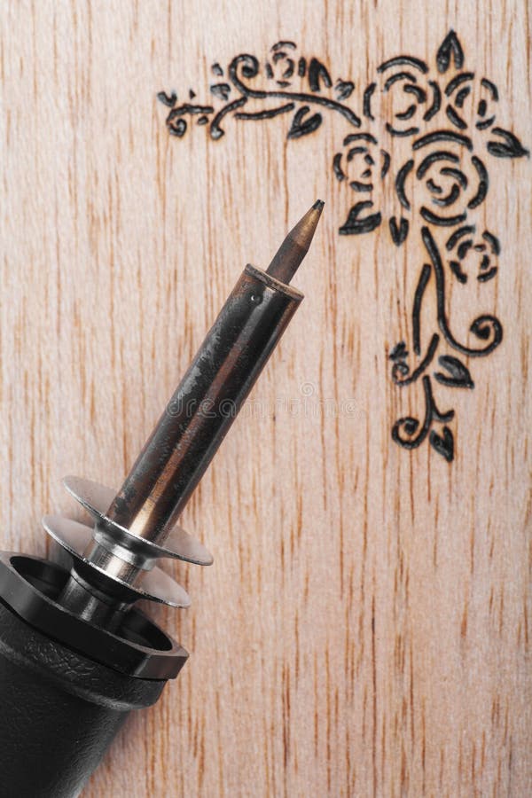 Pyrography stock image. Image of pyrographic, shape, graphic - 40135567