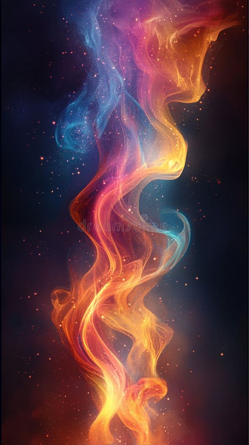 Pyromania for Your Phone Desktop. Stock Illustration - Illustration of ...