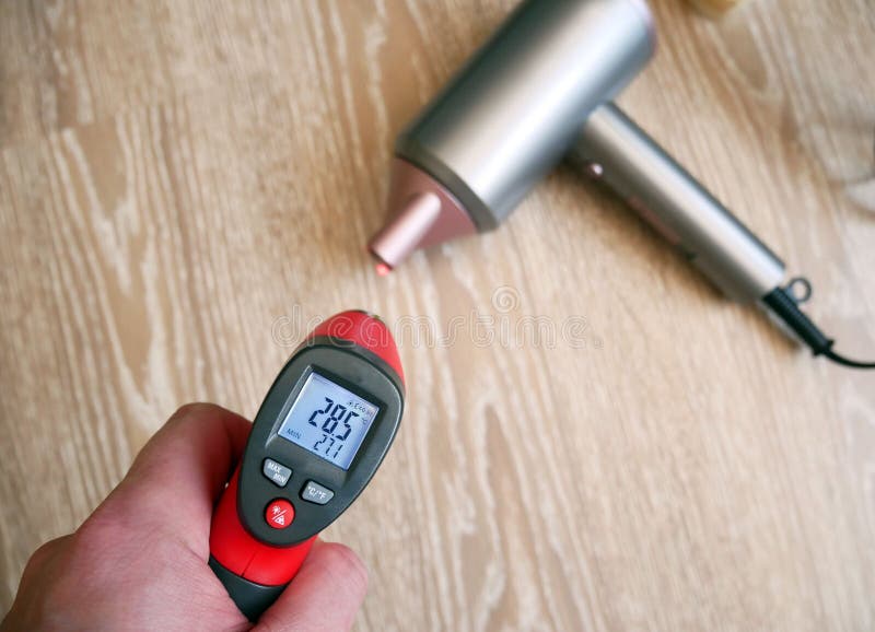 Pyrometer for Measuring Temperature. Measuring the Temperature of a ...