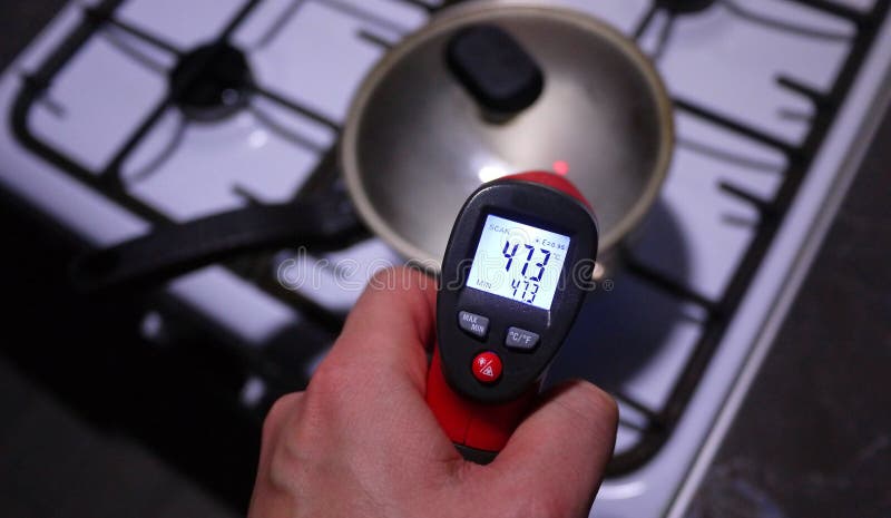 Pyrometer for Measuring the Temperature of an Object. Device for ...