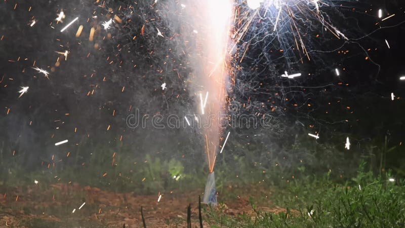 Pyrotechnics Firework Volcano Stock Video - Video of 2022, night: 259201767
