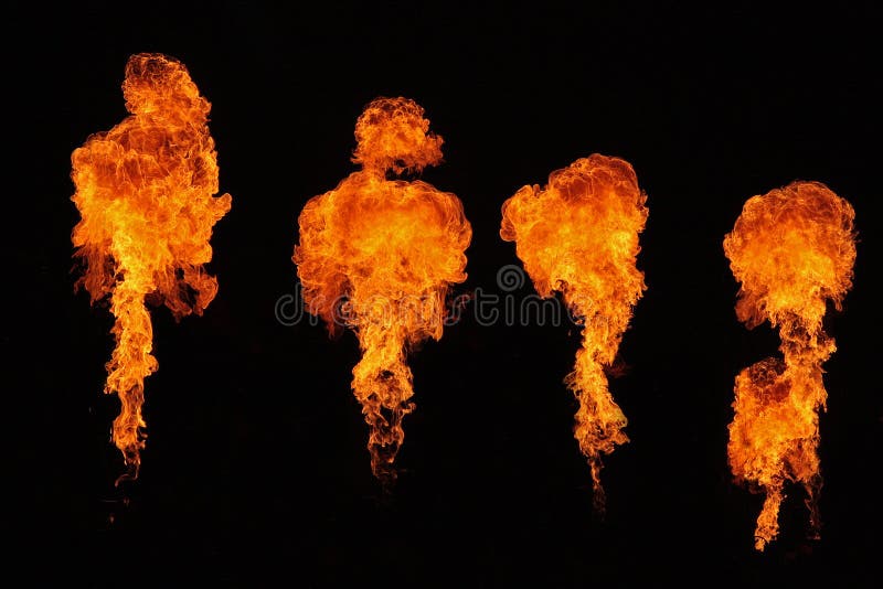 Pyrotechnics on stage stock image. Image of flames, pyro - 6554611