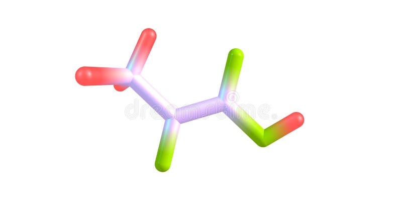 Pyruvic Acid Molecular Structure Isolated on White Stock Illustration ...