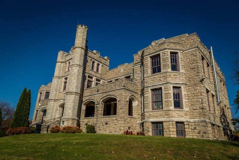 Pythian Castle stock photo. Image of black, gargoyles - 62802082