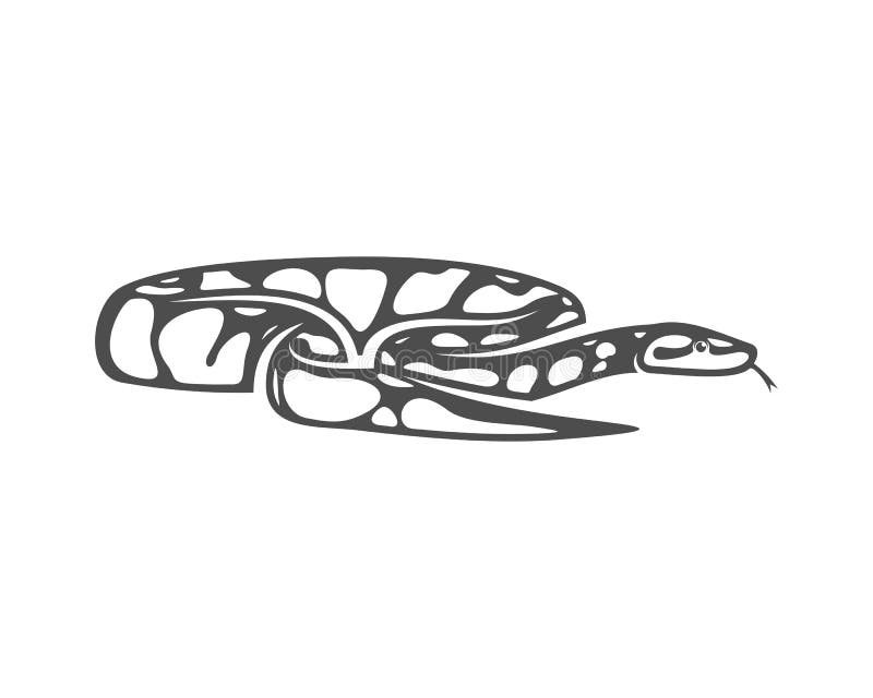 Python蛇徽标向量、动物图形、蛇设计模板图示 向量例证. 插画 包括有 背包, 分级显示, 设置, 弯曲 - 171671843