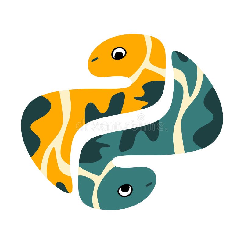 Python Code Language Sign Programming Coding And Developing Concept Stock Vector Illustration