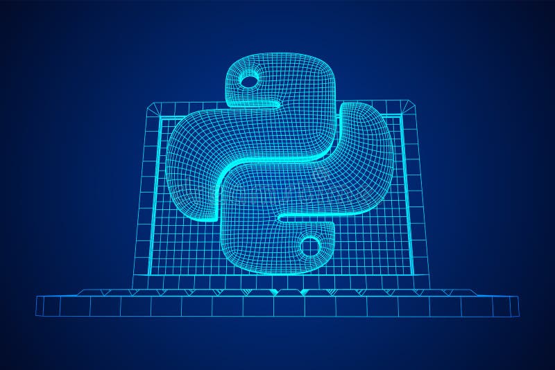 Python code language sign stock vector. Illustration of blueprint ... Python code language sign stock vector. Illustration of blueprint ...