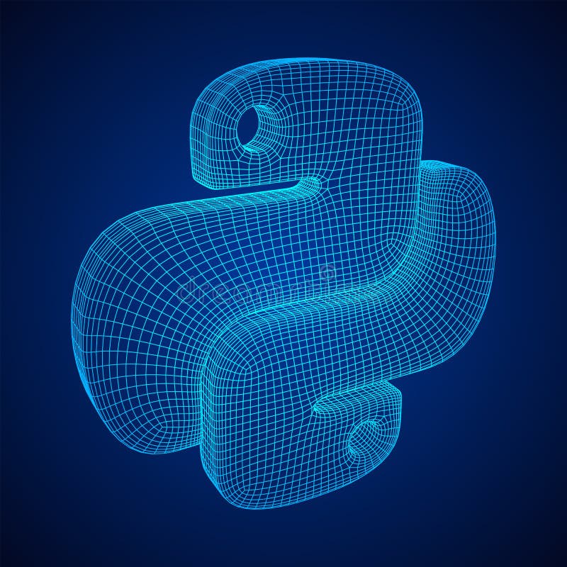 Python code language sign stock vector. Illustration of connection ... Python code language sign stock vector. Illustration of connection ...