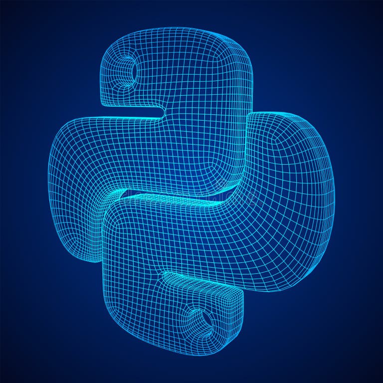 Python code language sign stock vector. Illustration of data - 167700802