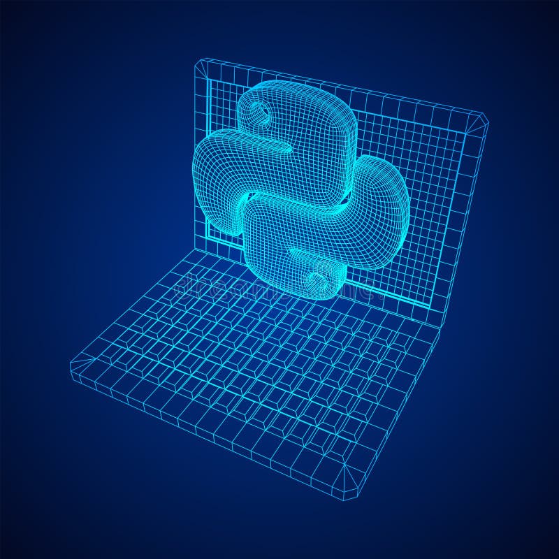 Python-codetaal Vector Illustratie - Illustratie: 169607683